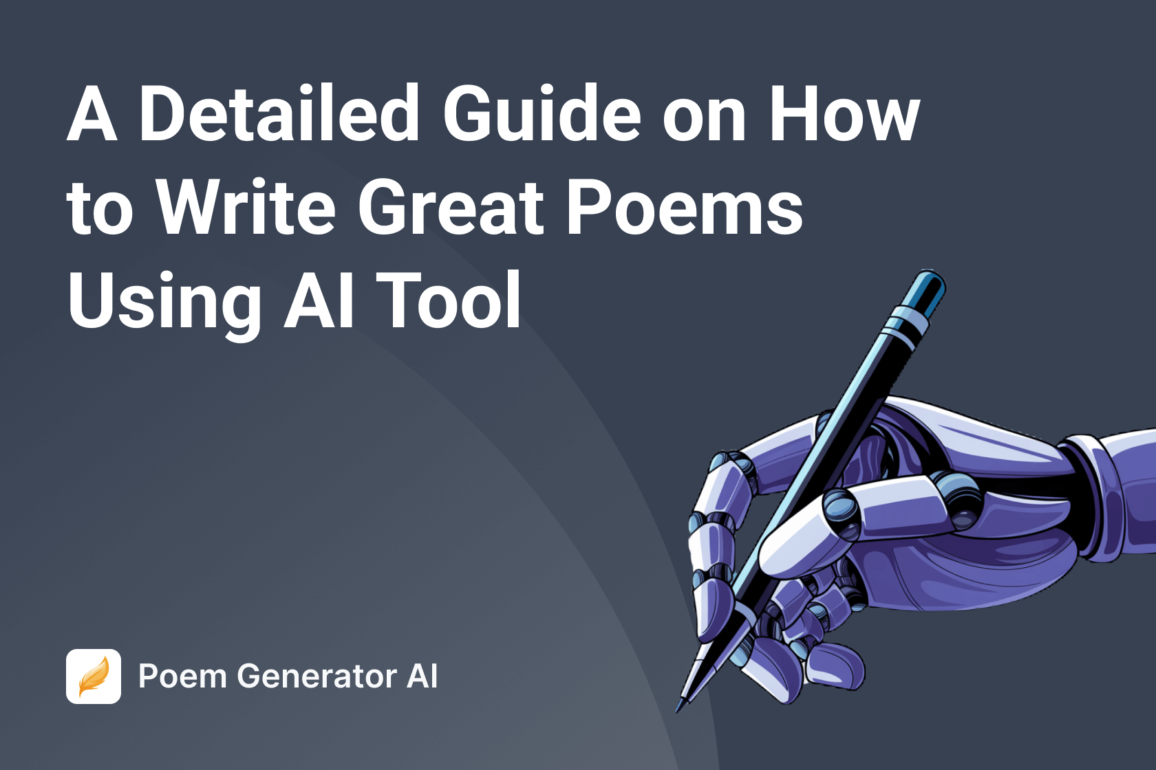 AI Poem Generator - Free Poem Writer